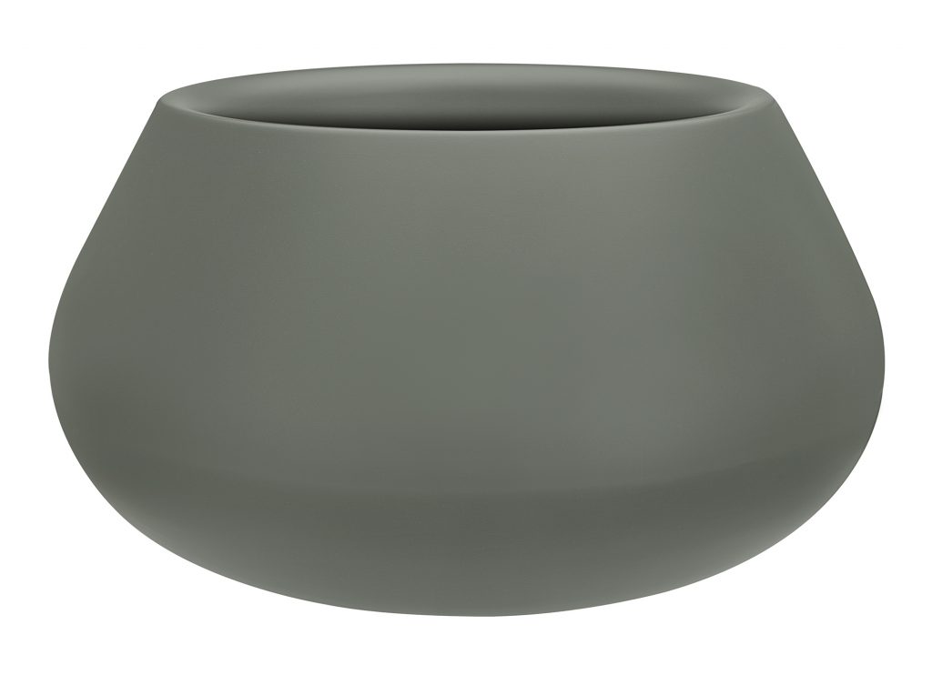 ELHO BOWL WHITE PLASTIC PLANTER – Seconds – Europlanters Online